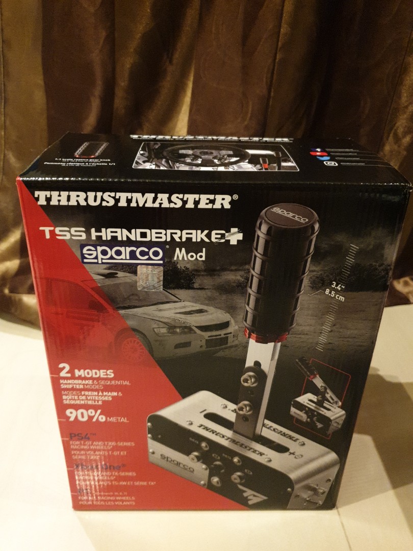 Thrustmaster TSS Handbrake + Sequential Shifter Sparco Mod, Video ...