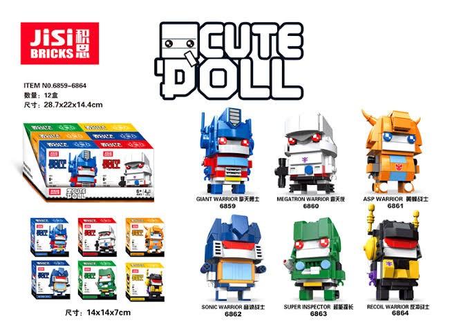 Transformers Jisi Bricks Alt Lego Building Blocks, Hobbies & Toys, Toys ...