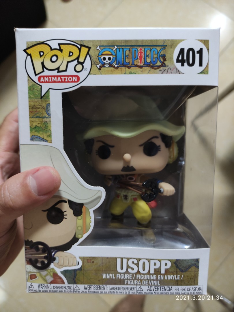 Usopp funko pop, Hobbies & Toys, Toys & Games on Carousell