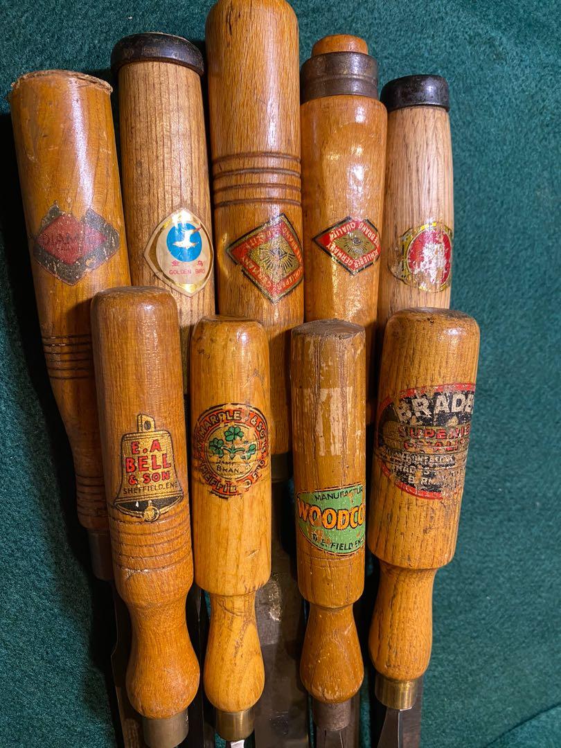 Vintage lot of chisels various makers., Hobbies & Toys, Stationery ...