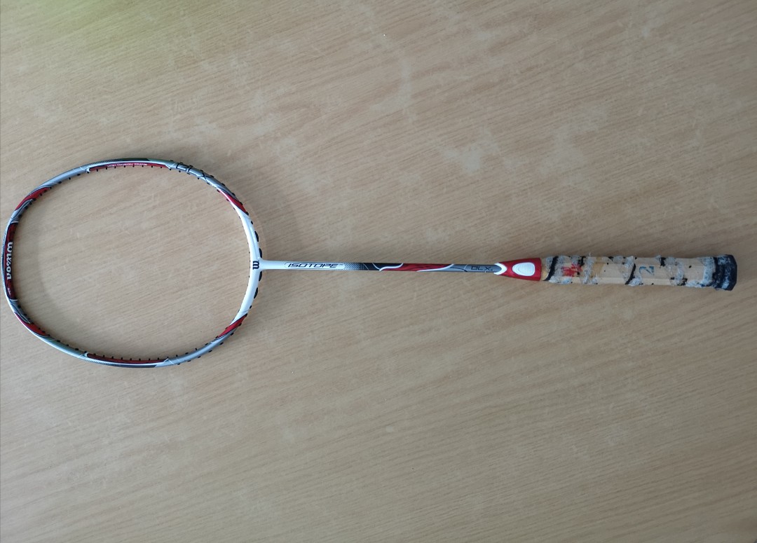 Wilson Badminton Racket - BLX Isotope, Sports Equipment, Sports & Games ...