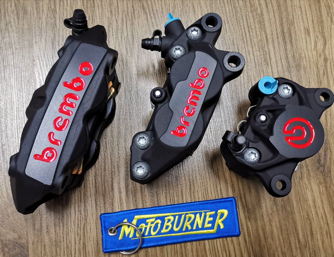 Yamaha XMAX Brembo caliper and bracket, Motorcycles, Motorcycle ...
