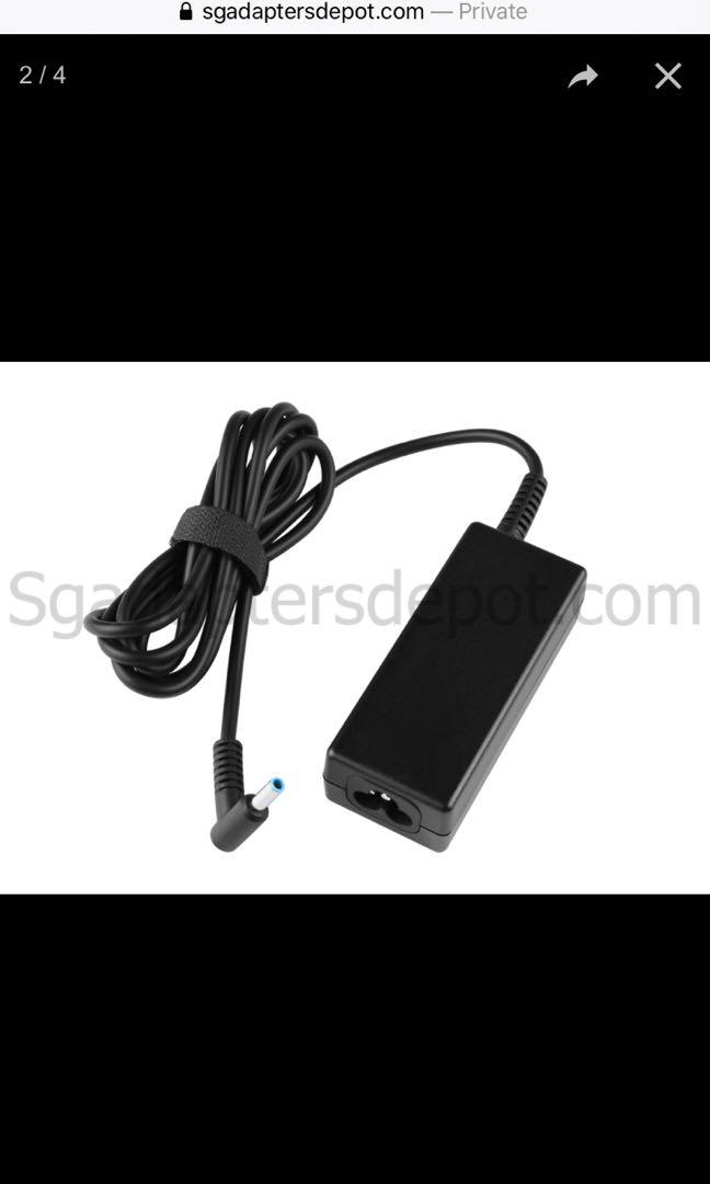 HP AC Adapter 45w, Electronics, Computer Parts & Accessories on Carousell