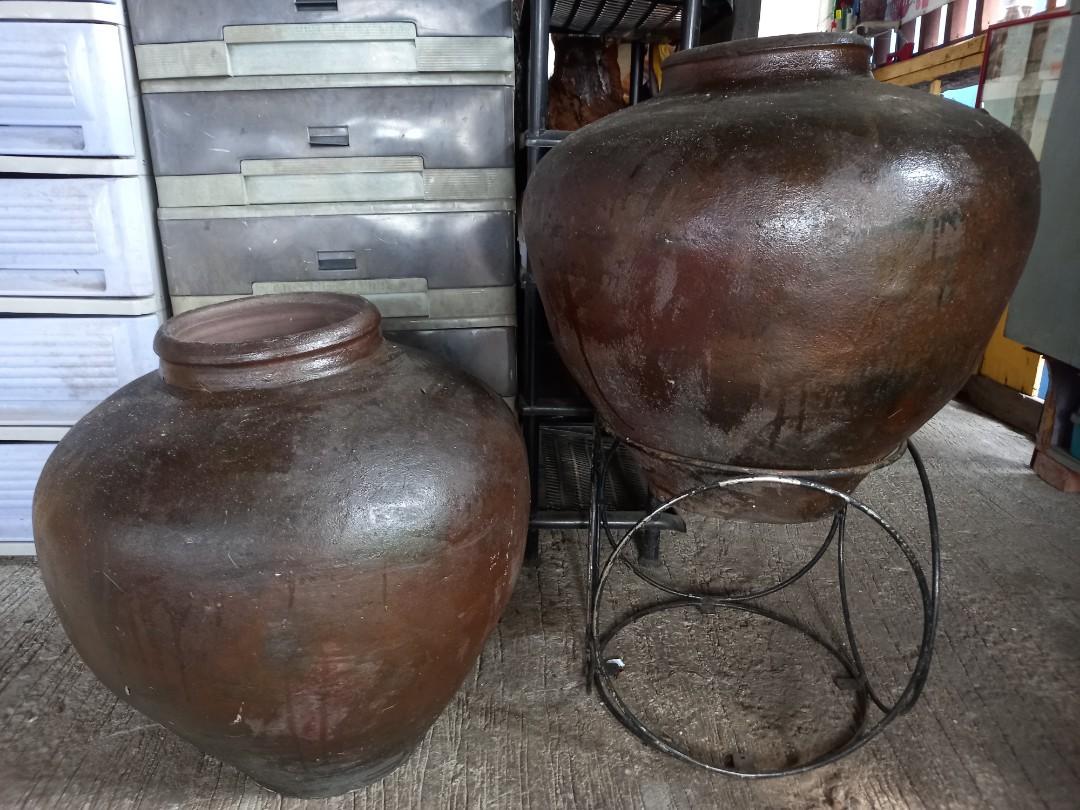 Antique Burnay Jars, Furniture & Home Living, Home Decor, Other Home ...