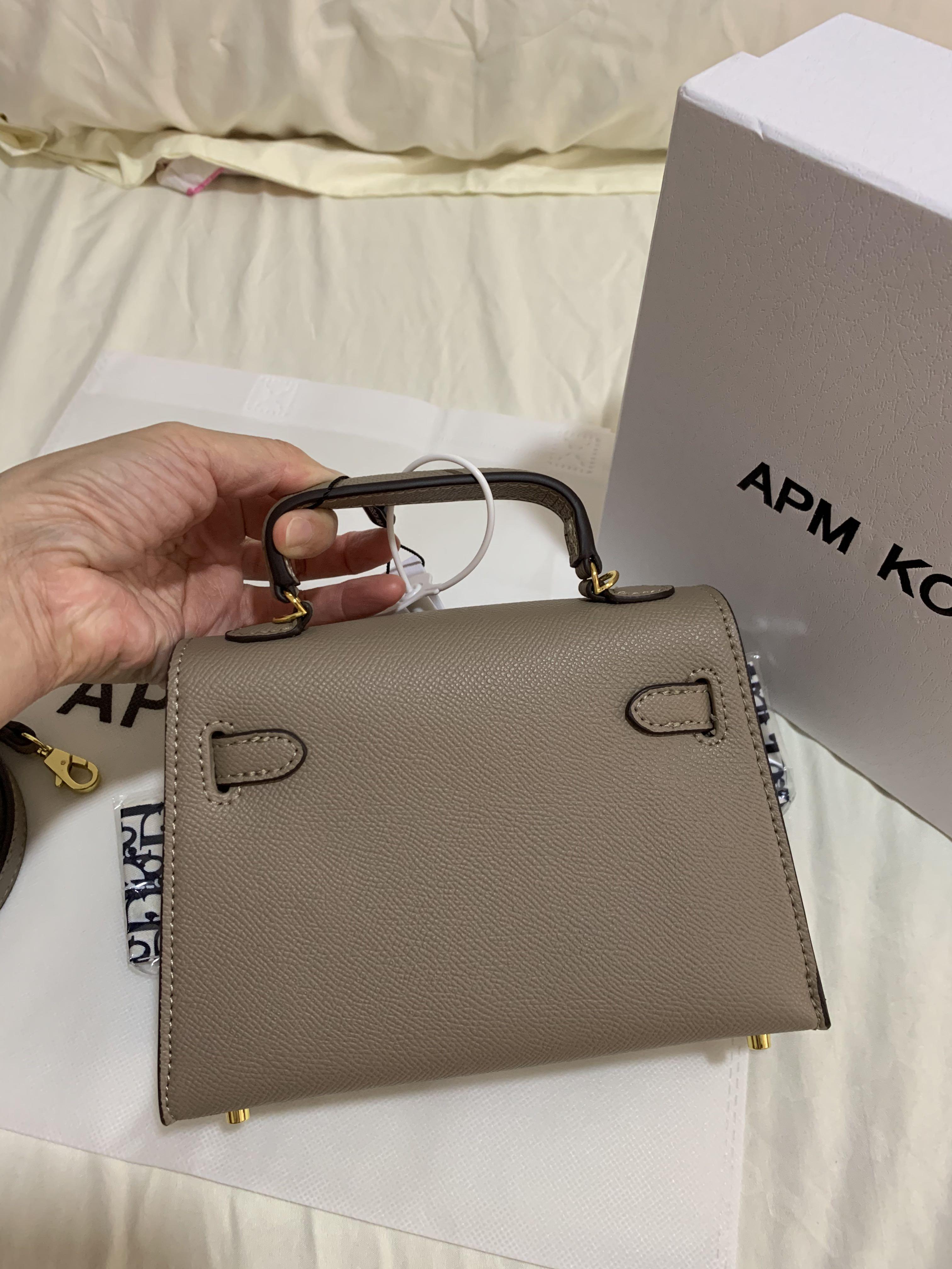 APM mini Kelly bag * 100% authentic from Korea, Women's Fashion, Bags ...