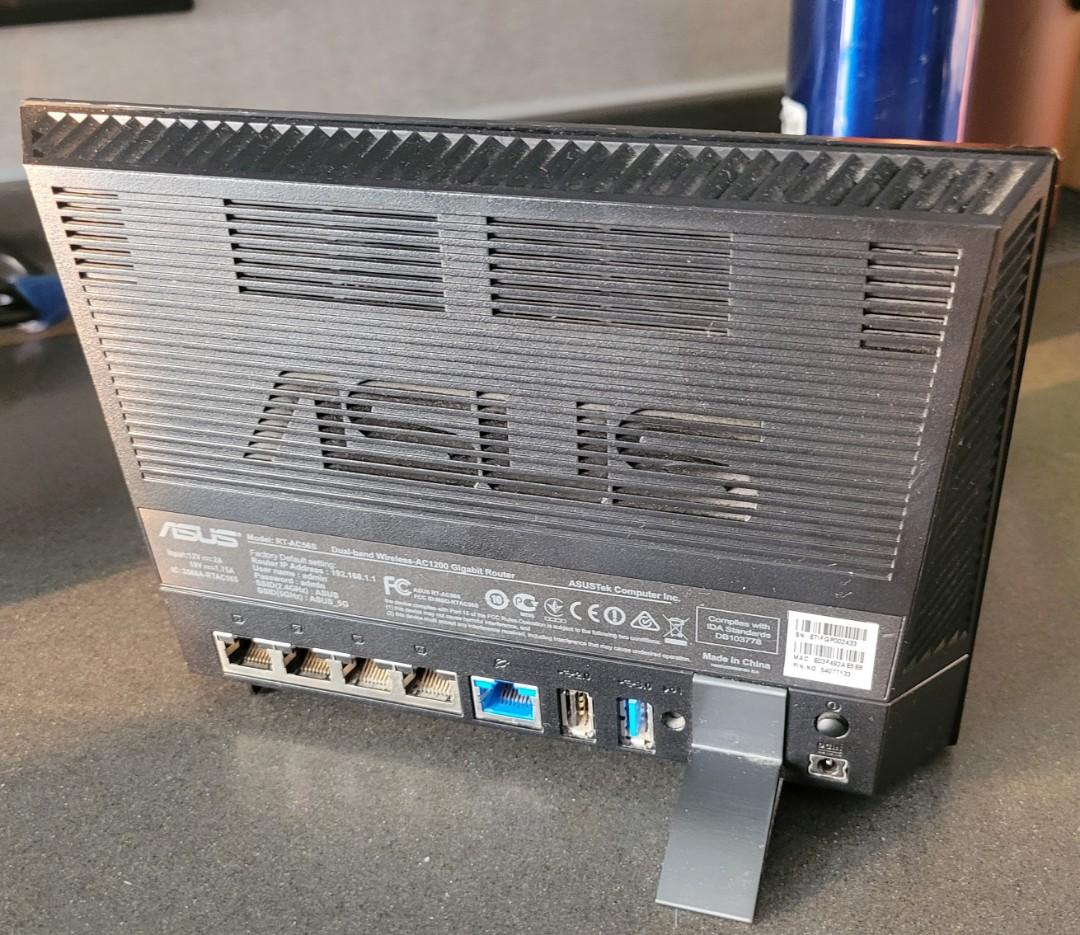 Asus RT-AC56S Router, 電腦＆科技, 電腦周邊及配件, Wifi及上網相關產品 - Carousell