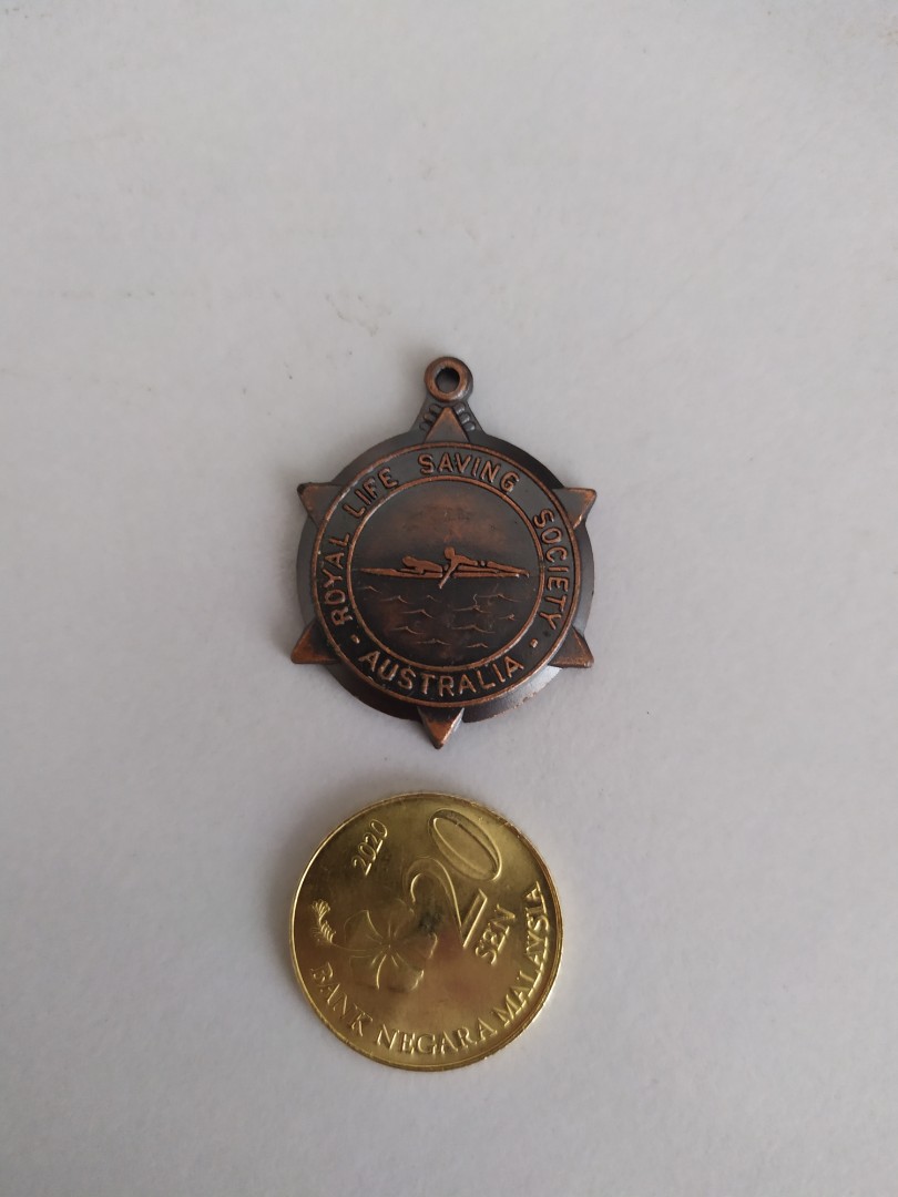 Australia Royal Life Saving Society Locket, Furniture & Home Living ...