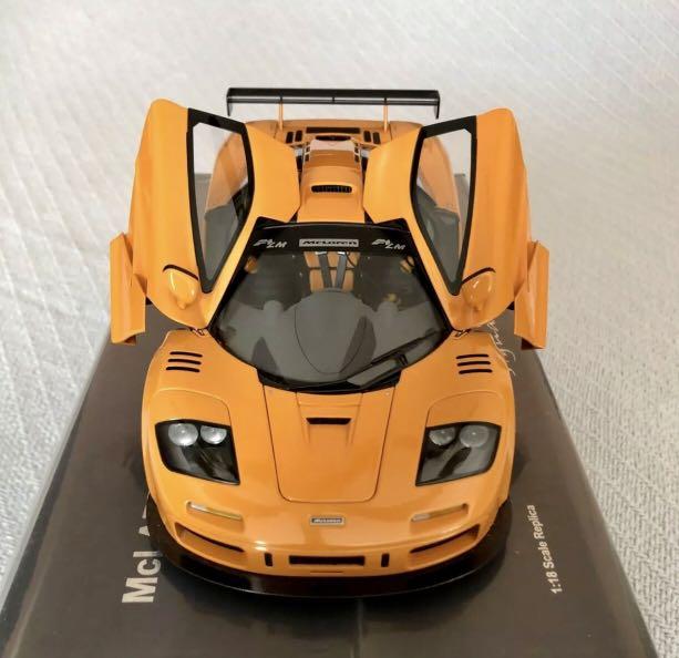 AUTOart 1:18 Mclaren F1 LM Edition Historic Diecast Car Model, Orange ...