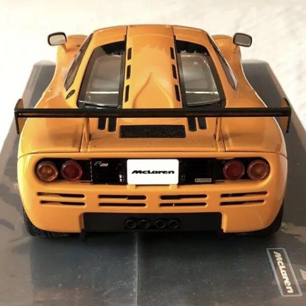 AUTOart 1:18 Mclaren F1 LM Edition Historic Diecast Car Model, Orange ...