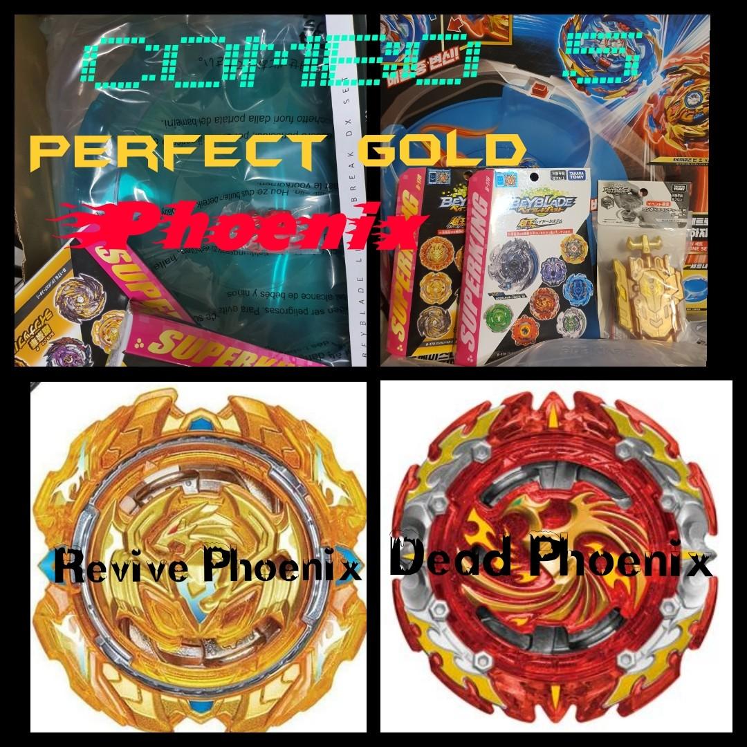 Beyblade Stadium Set King Fafnir King Helios Phoenix Bigbang, Hobbies ...