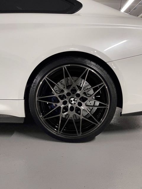 BMW M4 666M Forged Rims, Car Accessories, Tyres & Rims on Carousell