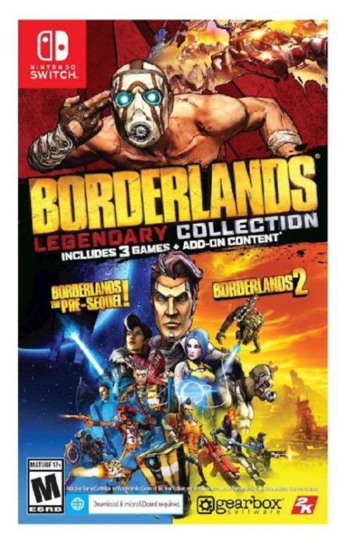 Borderlands Borderland Legendary Collection Nintendo Switch - 3 in 1 ...