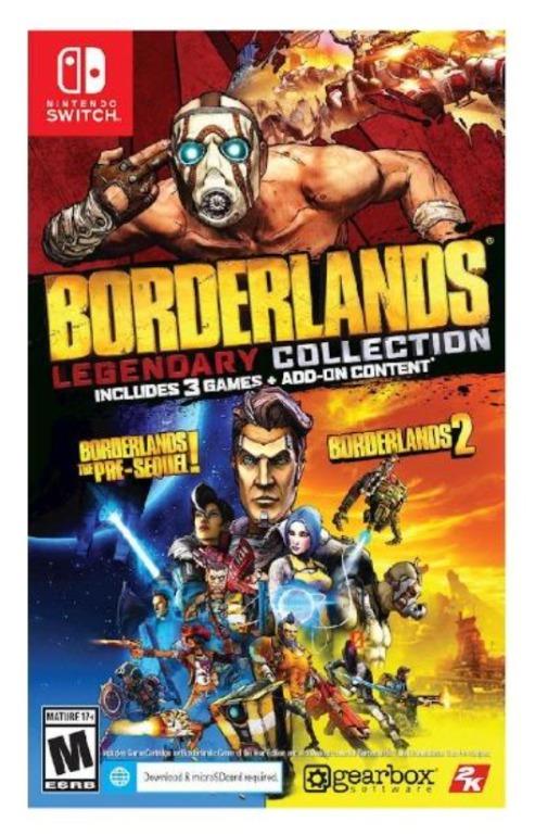 Borderlands Borderland Legendary Collection Nintendo Switch - 3 in 1 ...