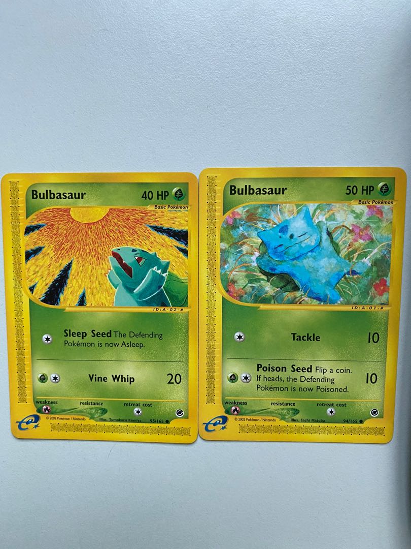 Bulbasaur expedition set. Old rare vintage pokemon card, Hobbies & Toys ...