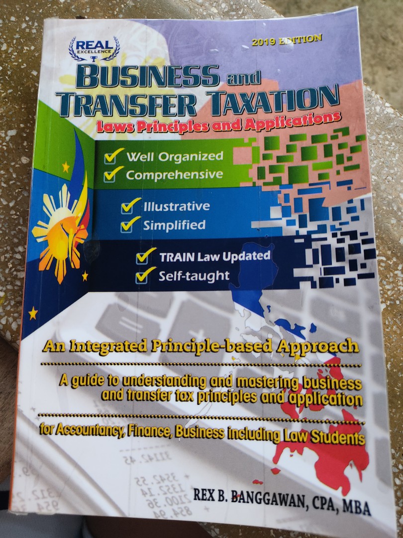 Business and Transfer Taxation 2019ed by Rex Banggawan, Hobbies & Toys ...