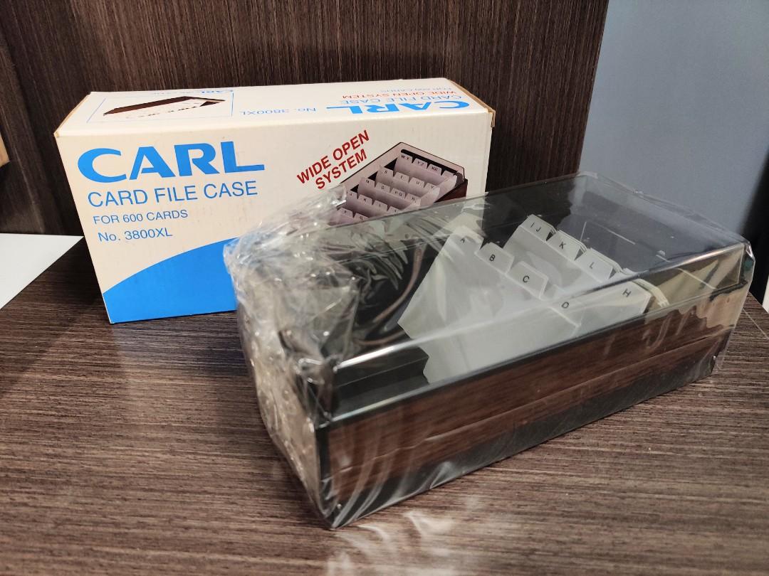 CARL Card File Case 名片盒, 興趣及遊戲, 旅行, 旅遊 - 旅行必需品及用品 - Carousell