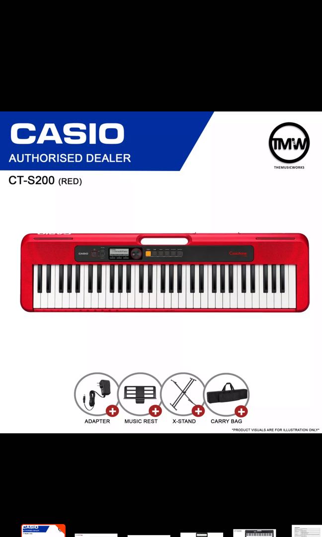Casio electric piano, Hobbies & Toys, Music & Media, Musical ...