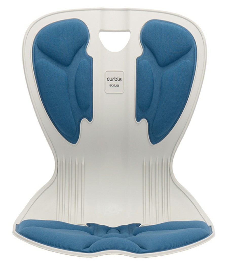 Curble a-blue Ergonomic Back Support seat, Furniture & Home Living ...