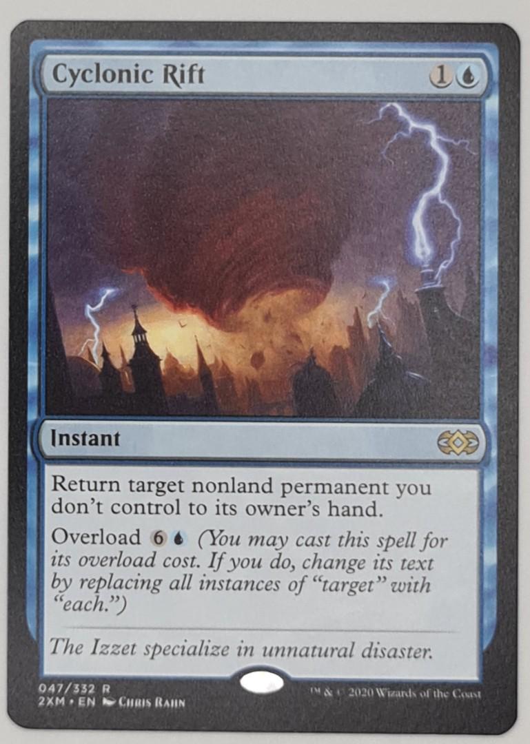 MTG - Cyclonic Rift, Hobbies & Toys, Toys & Games on Carousell