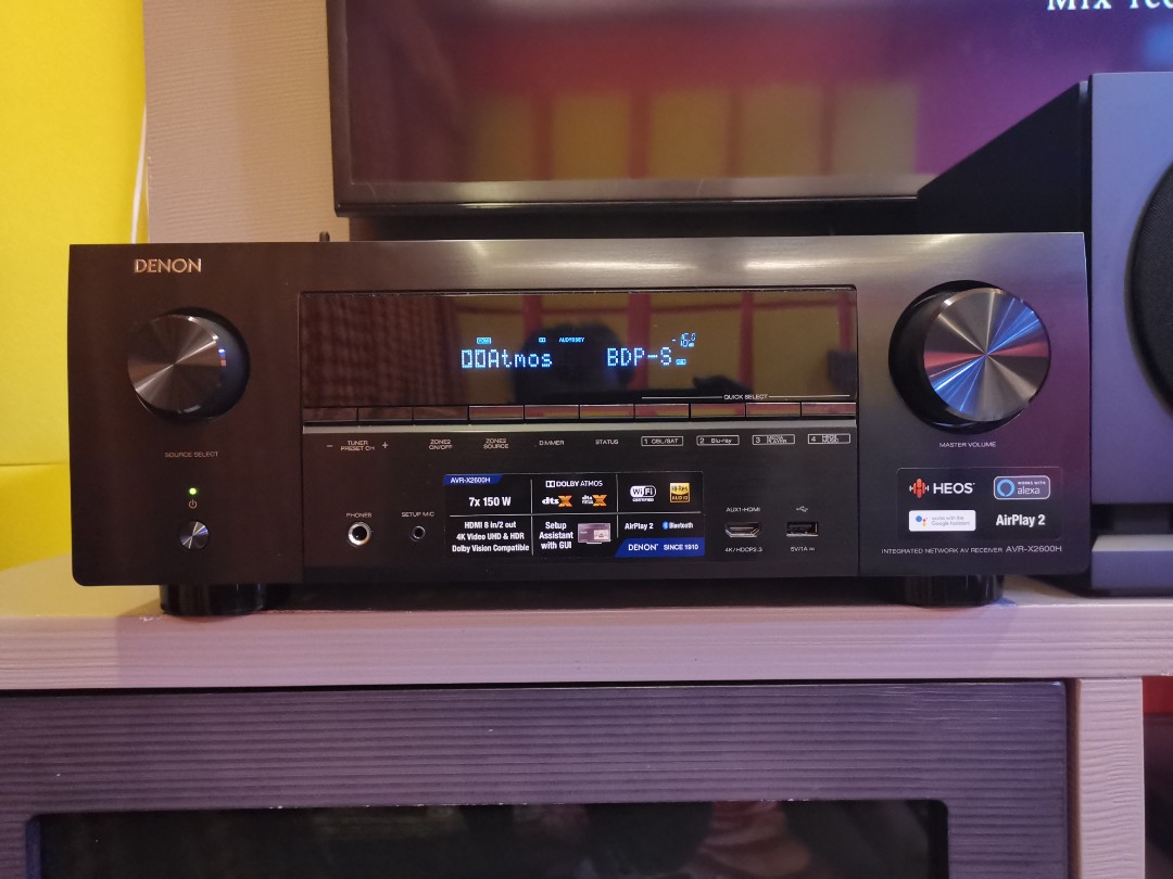 Denon AVR-X2600H, Audio, Soundbars, Speakers & Amplifiers on Carousell