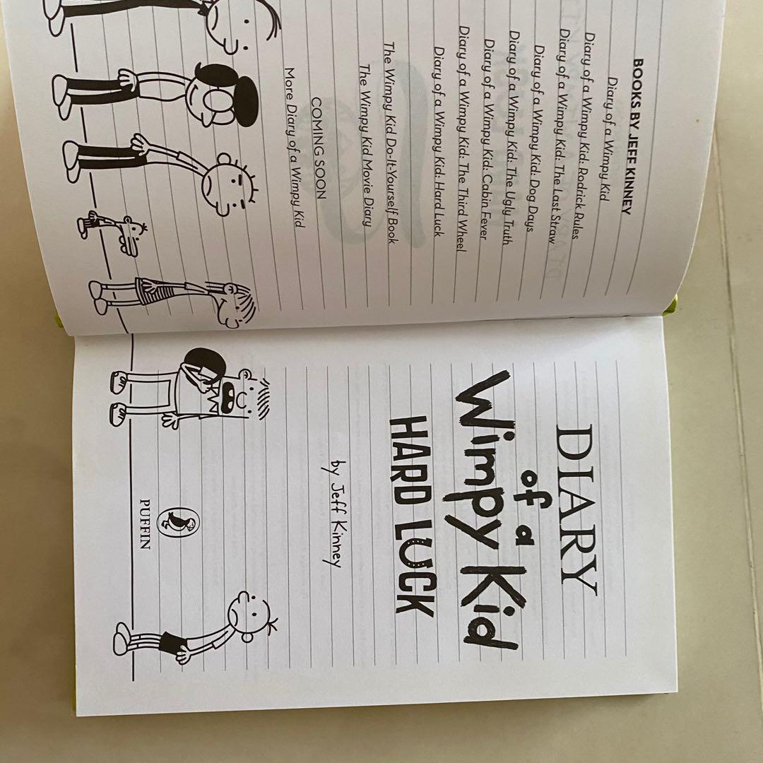 Diary Of A Wimpy Kid: Hard Luck, Hobbies & Toys, Books & Magazines ...