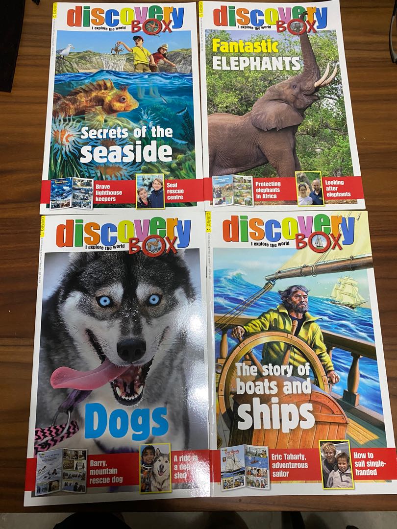 Discovery Box Magazines for Primary School children, Hobbies & Toys ...