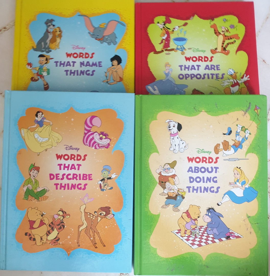 DISNEY WORDS by Grolier, Hobbies & Toys, Books & Magazines, Children's ...