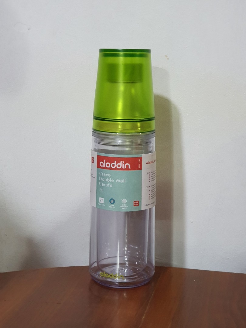 Double wall bottle, aladdin, Furniture & Home Living, Kitchenware ...