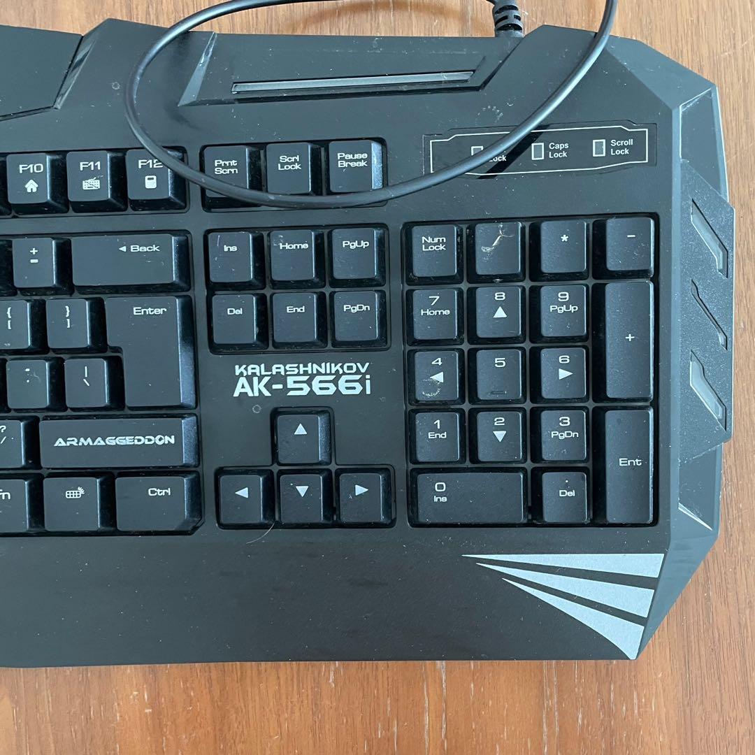 Gaming Keyboard AK-566i Armaggeddon, Computers & Tech, Parts ...