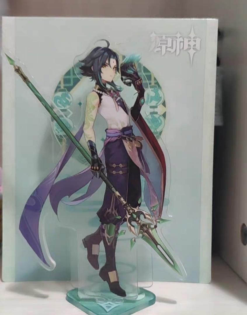 Genshin impact official merch Xiao shikishi standee Venti standee ...