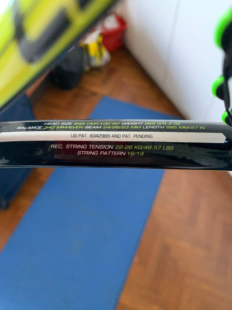 Head Extreme Lite Tennis Racket, Sports Equipment, Sports & Games ...