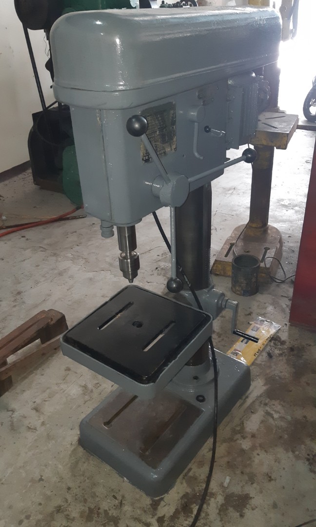 Heavy duty drill press, Commercial & Industrial, Industrial Equipment ...