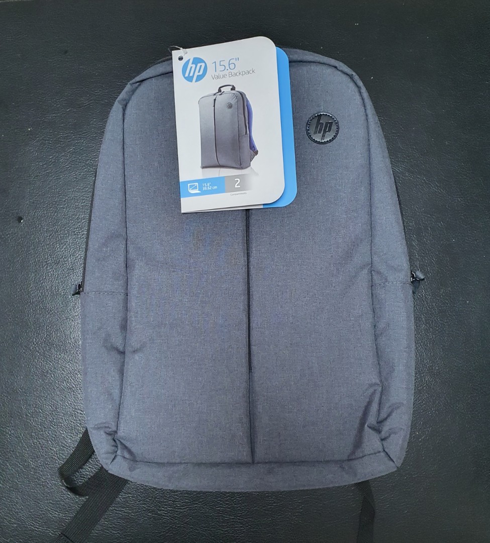 HP 15.6" Laptop Value Backpack Bag / 15.6 Laptop Backpack (Original ...