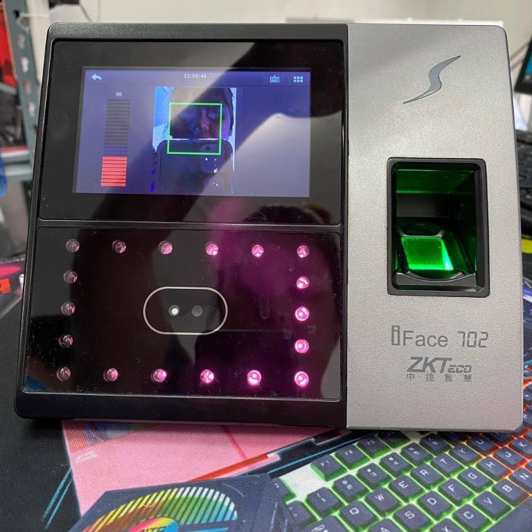 iFace 702 Biometric Face Fingerprint Time Attendance, Computers & Tech ...