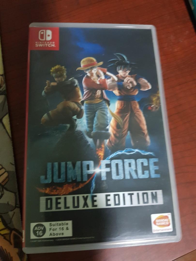 Jump force switch, Video Gaming, Video Games, Nintendo on Carousell