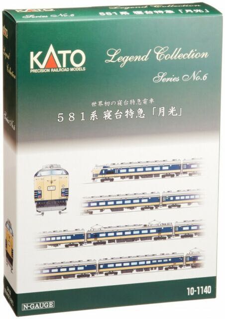 Kato 10-1140 581系 寝台特急「月光」 12両 N 比例火車模型, 興趣及遊戲, 玩具 & 遊戲類 - Carousell