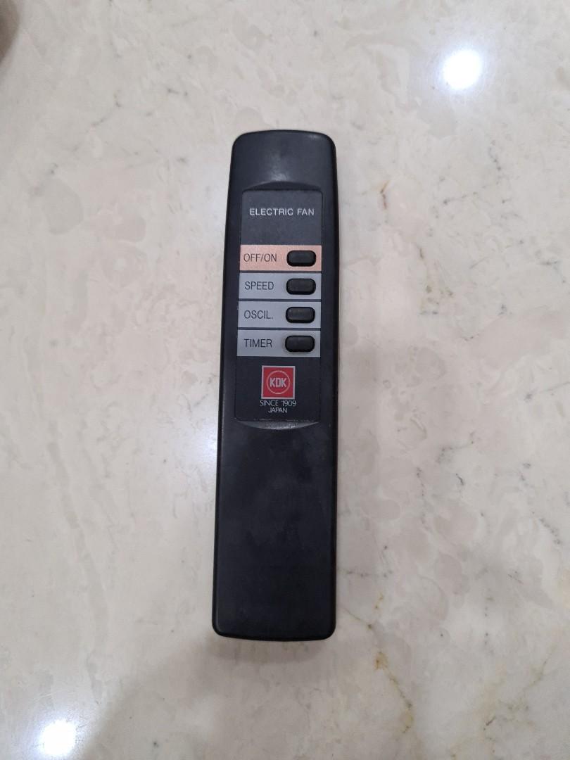 KDK Orginal wall fan remote control, Everything Else on Carousell