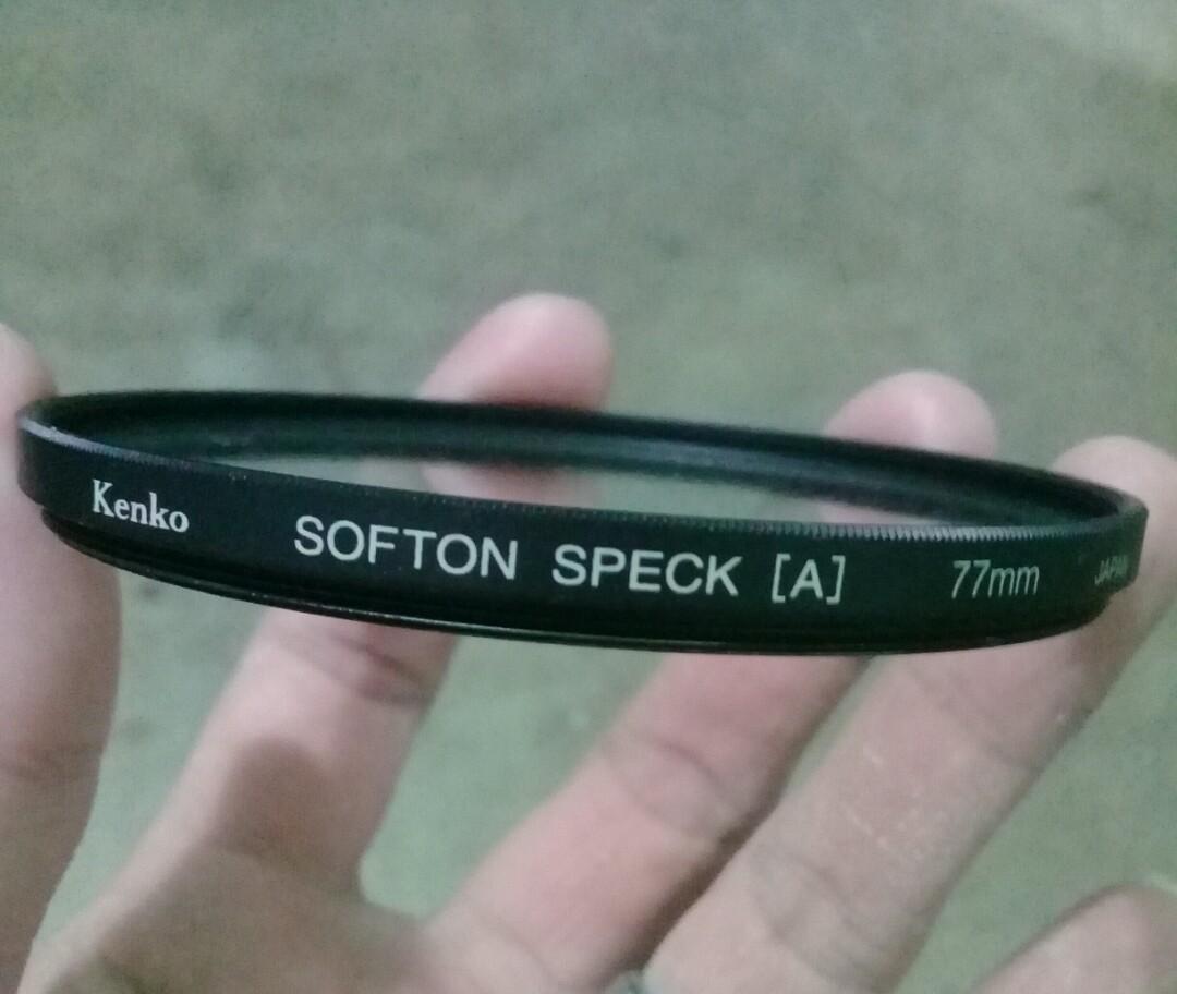KENKO SOFTON Speck A 77mm Lens Filter, Photography, Lens & Kits on ...