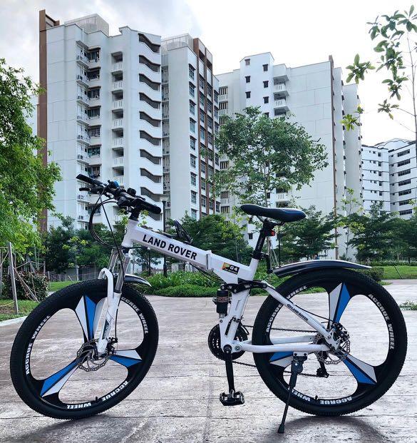 Land Rover G4 Foldable Mountain Bike, Sports Equipment, Bicycles ...