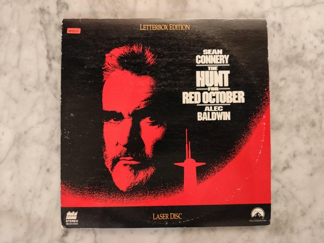 (LD) The Hunt For Red October (2 Disc), Hobbies & Toys, Music & Media ...