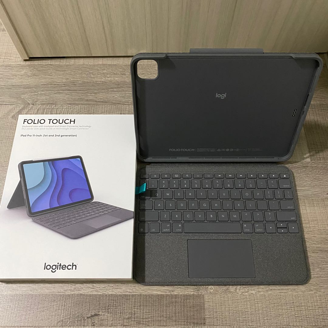 logitech ipad pro 11 keyboard case folio touch, Mobile Phones & Gadgets ...