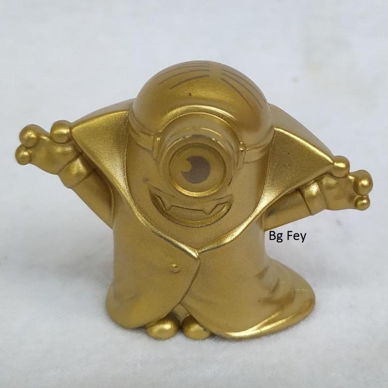 Mainan Mc Donald 2020 Rise of Gru Gold Minion Figure #5, Toys ...