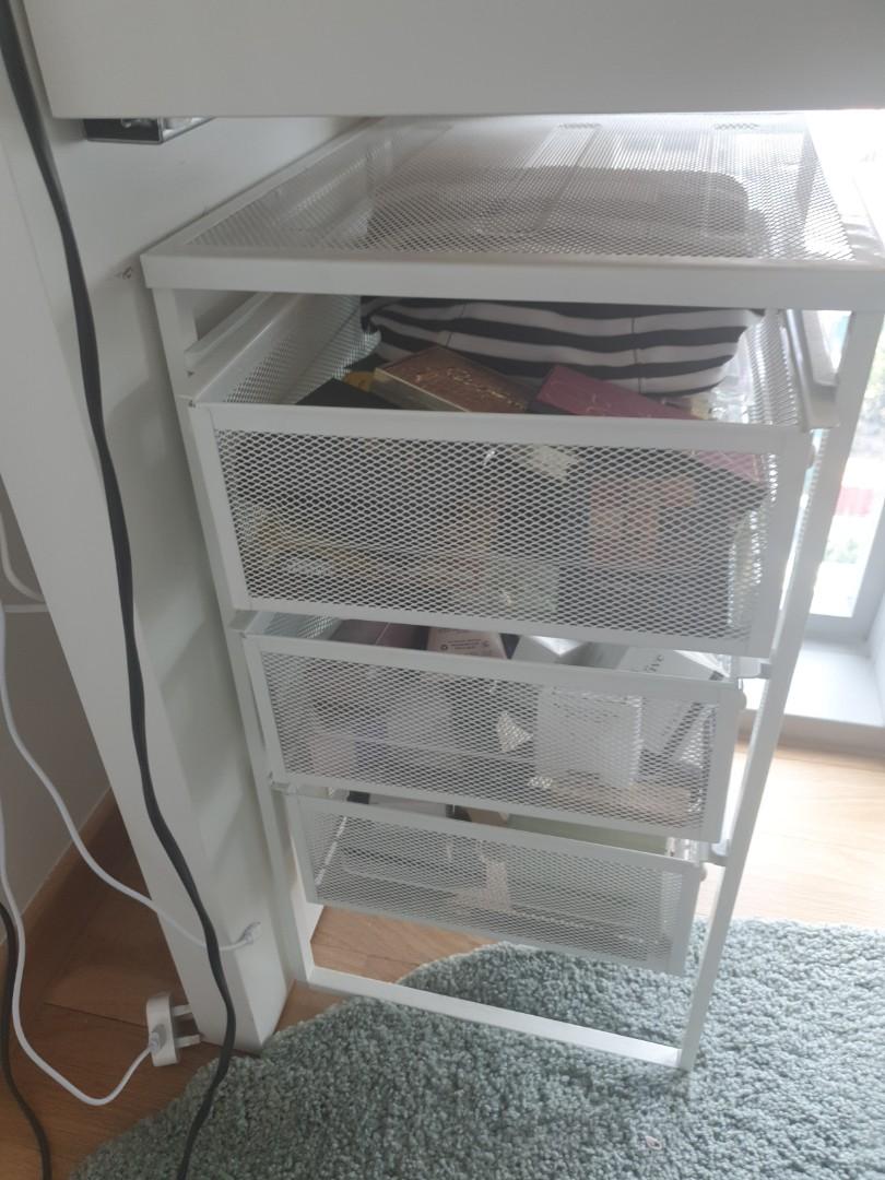 Metal grid small drawers, Furniture & Home Living, Furniture, Shelves ...