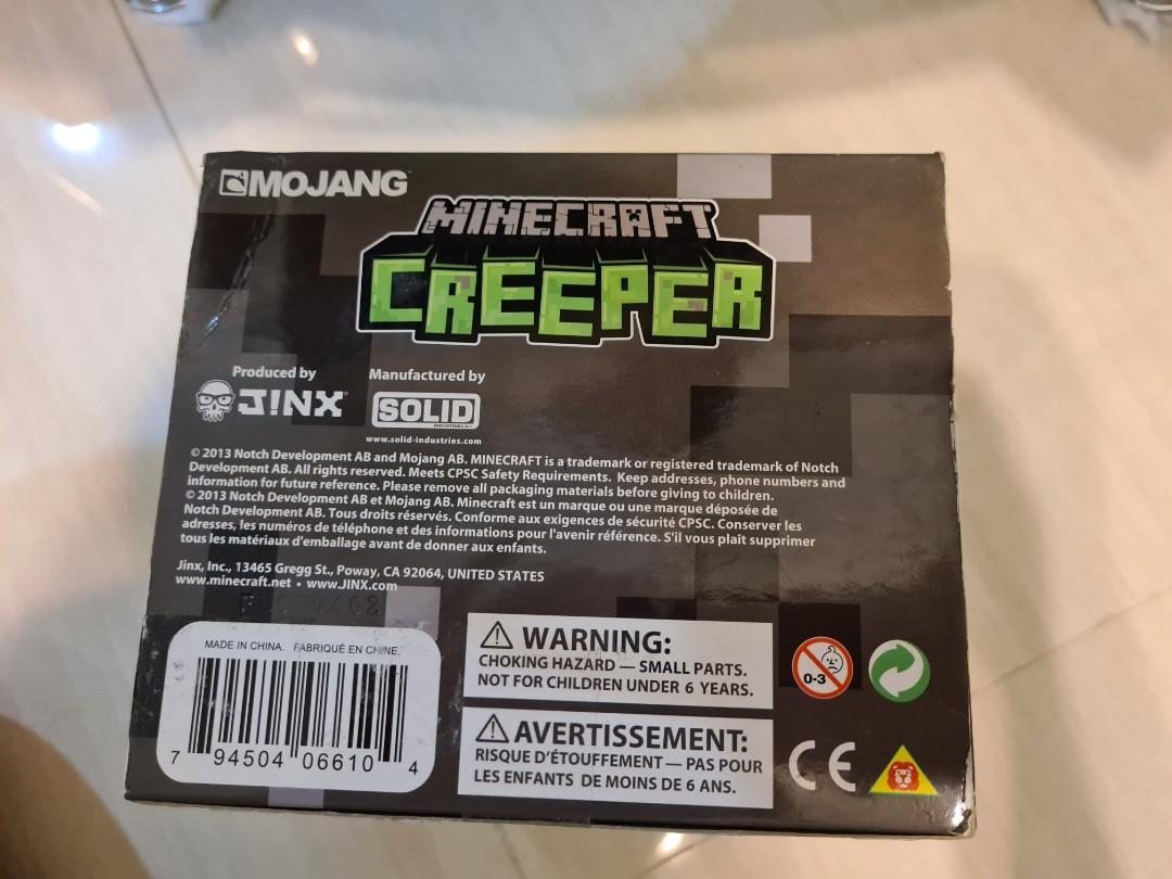 Minecraft Jinx Creeper Vinyl Figure, Hobbies & Toys, Toys & Games on ...