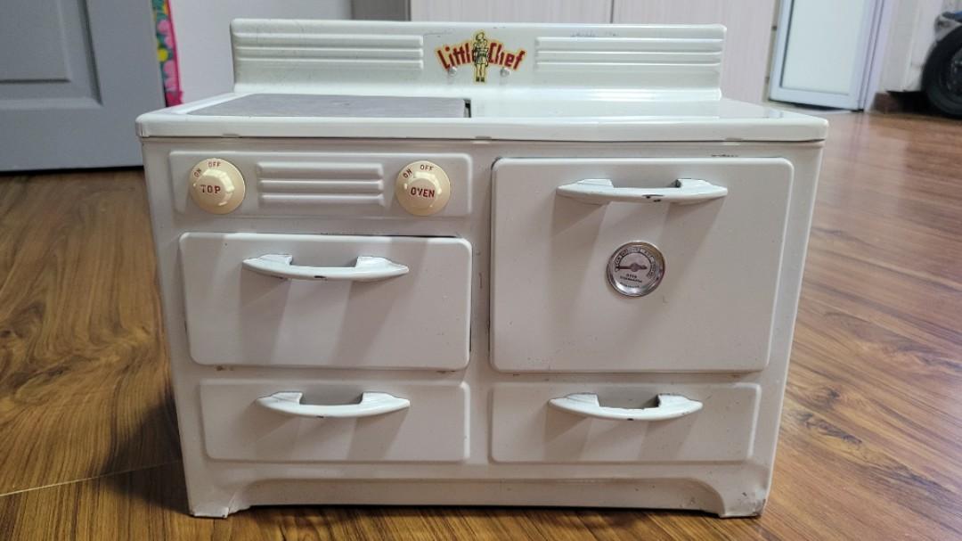 Mini Vintage Little Chef Oven/Stove, Furniture & Home Living ...