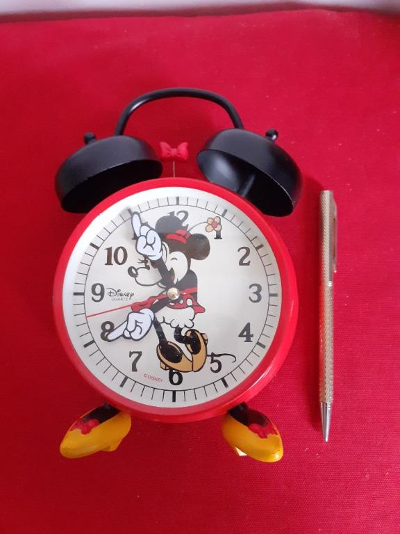 Minnie Mouse Alarm Clock, Hobbies & Toys, Memorabilia & Collectibles ...