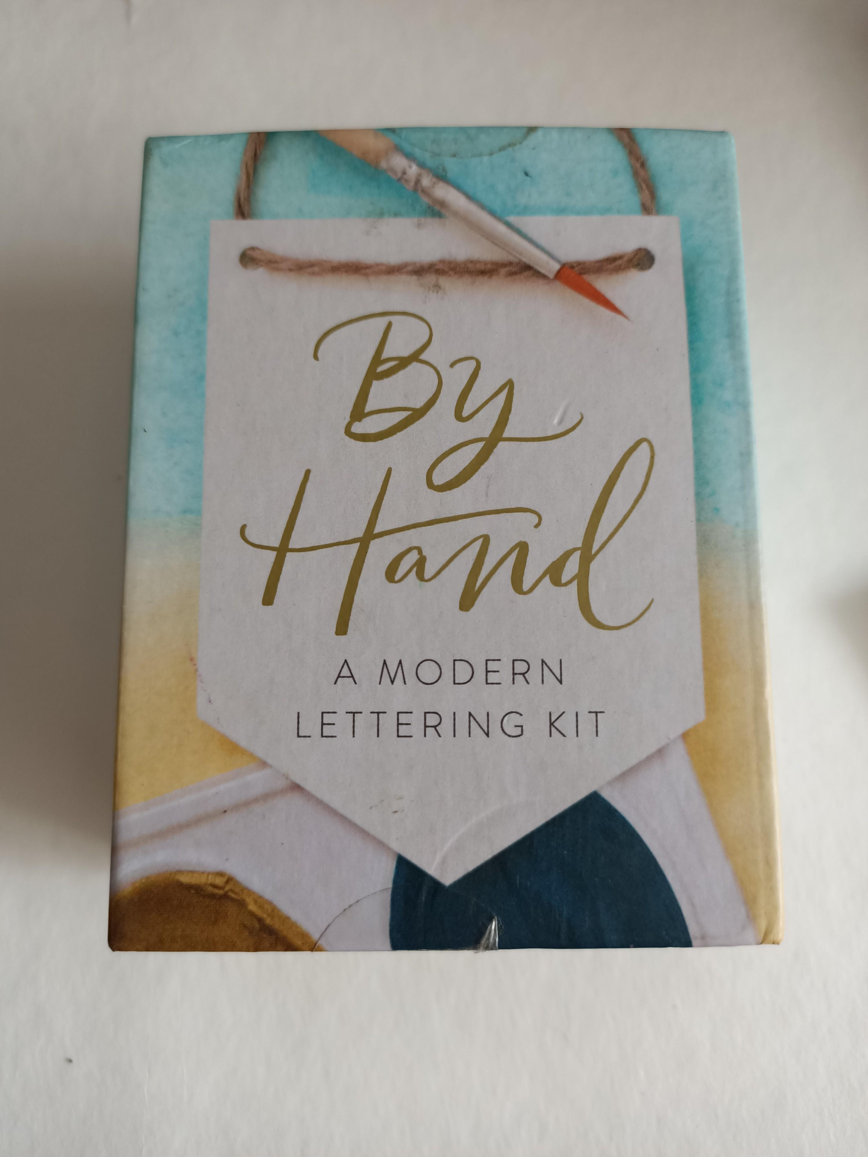 Modern Lettering Kit (By Hand), Hobbies & Toys, Stationary & Craft ...