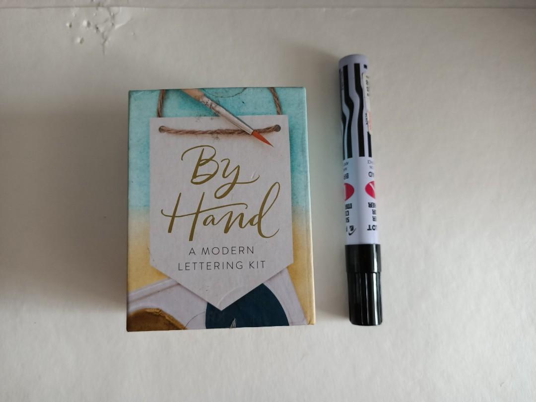 Modern Lettering Kit (By Hand), Hobbies & Toys, Stationary & Craft ...
