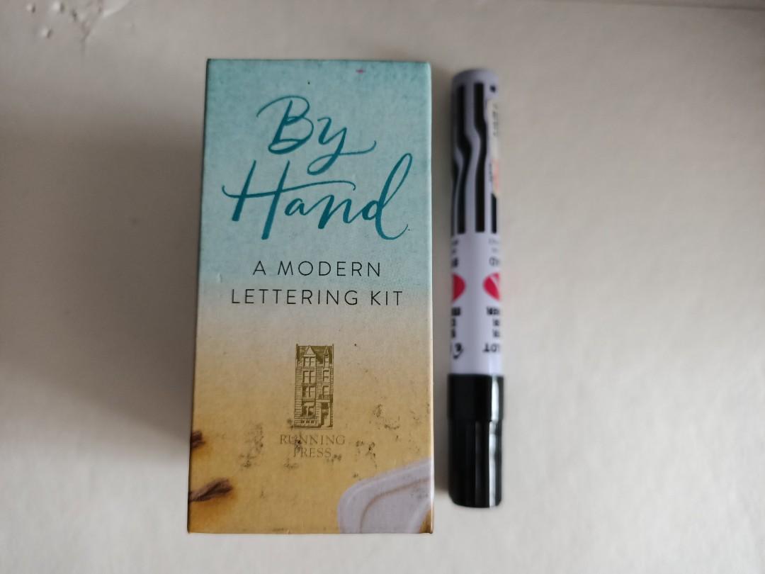 Modern Lettering Kit (By Hand), Hobbies & Toys, Stationary & Craft ...