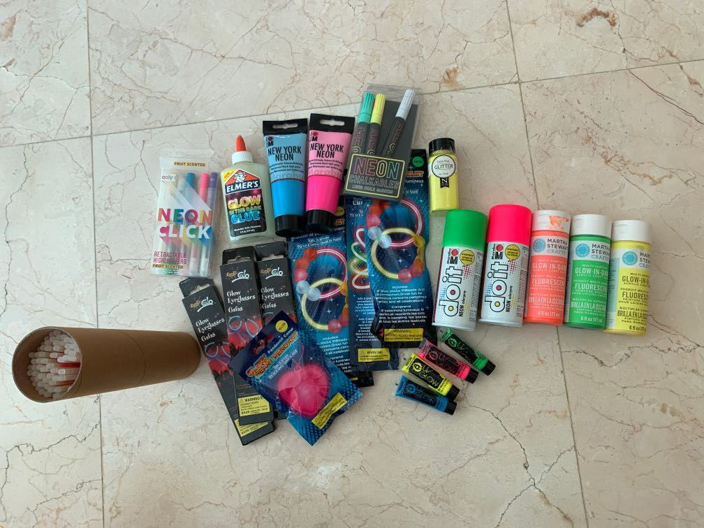 Neon craft, Hobbies & Toys, Stationery & Craft, Craft Supplies & Tools ...